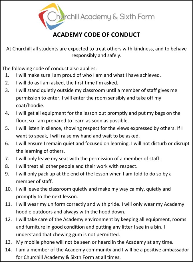 Behaviour for learning | The Headteacher's Blog